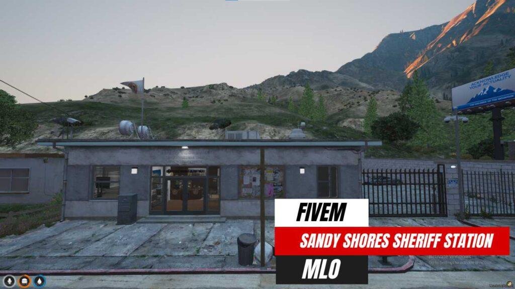 Fivem Sandy Shores Sheriff Station Best Fivem Maps For Your Server Fivem Mlo Fivem Maps Store